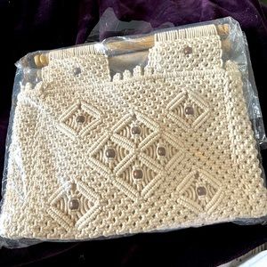 Anthropologie | Accessories | Virginia Wolf Macrame Bag | Poshmark